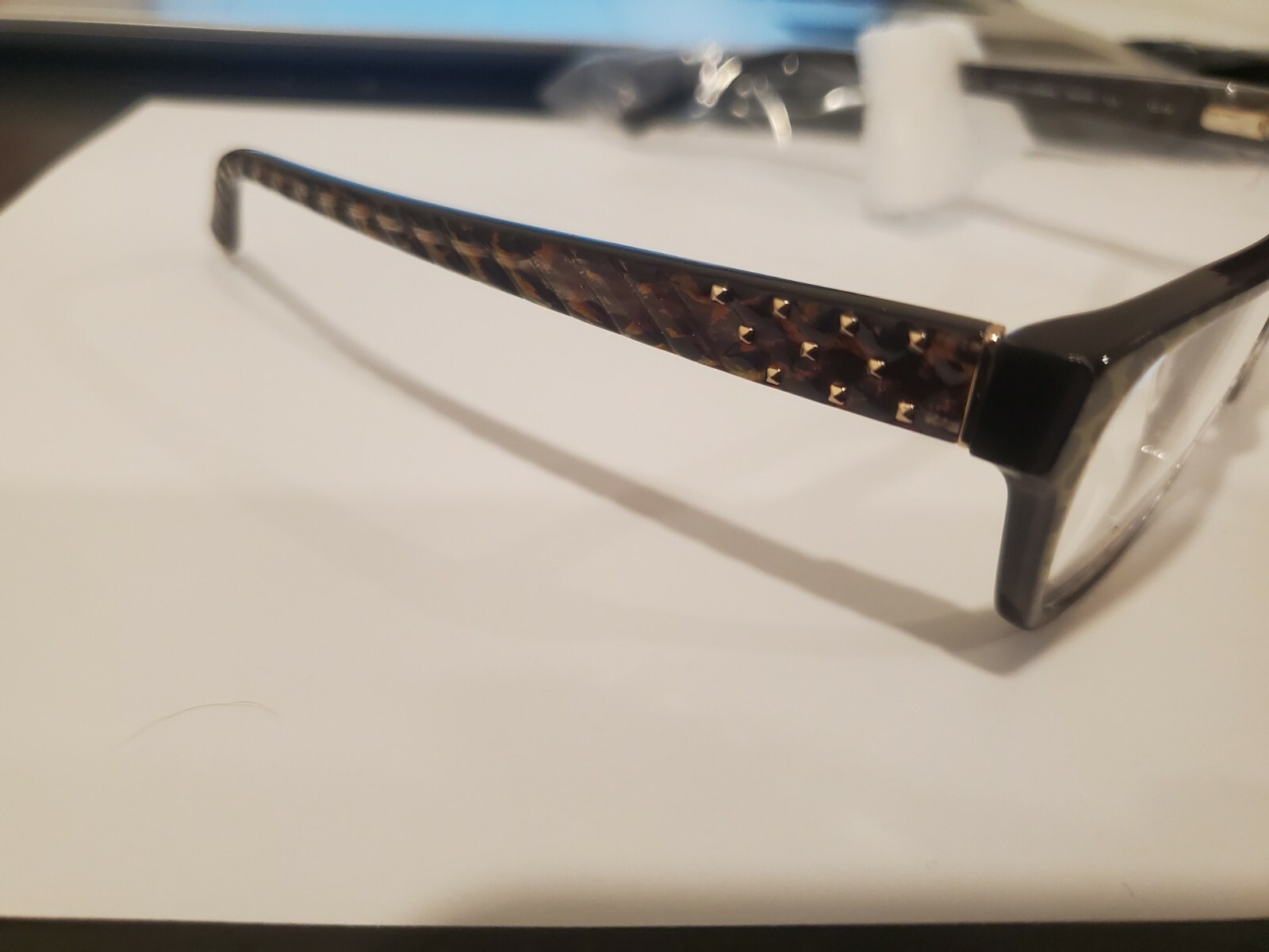 bebe Bb5160 Eyeglasses 001 Jet Animal 100 Authentic for sale online | eBay