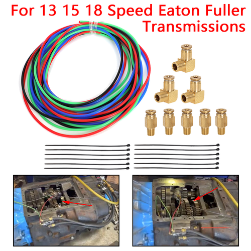 For Eaton Fuller Transmissions 4 Air Line Shift Knob Rebuild Kit 13 15 ...