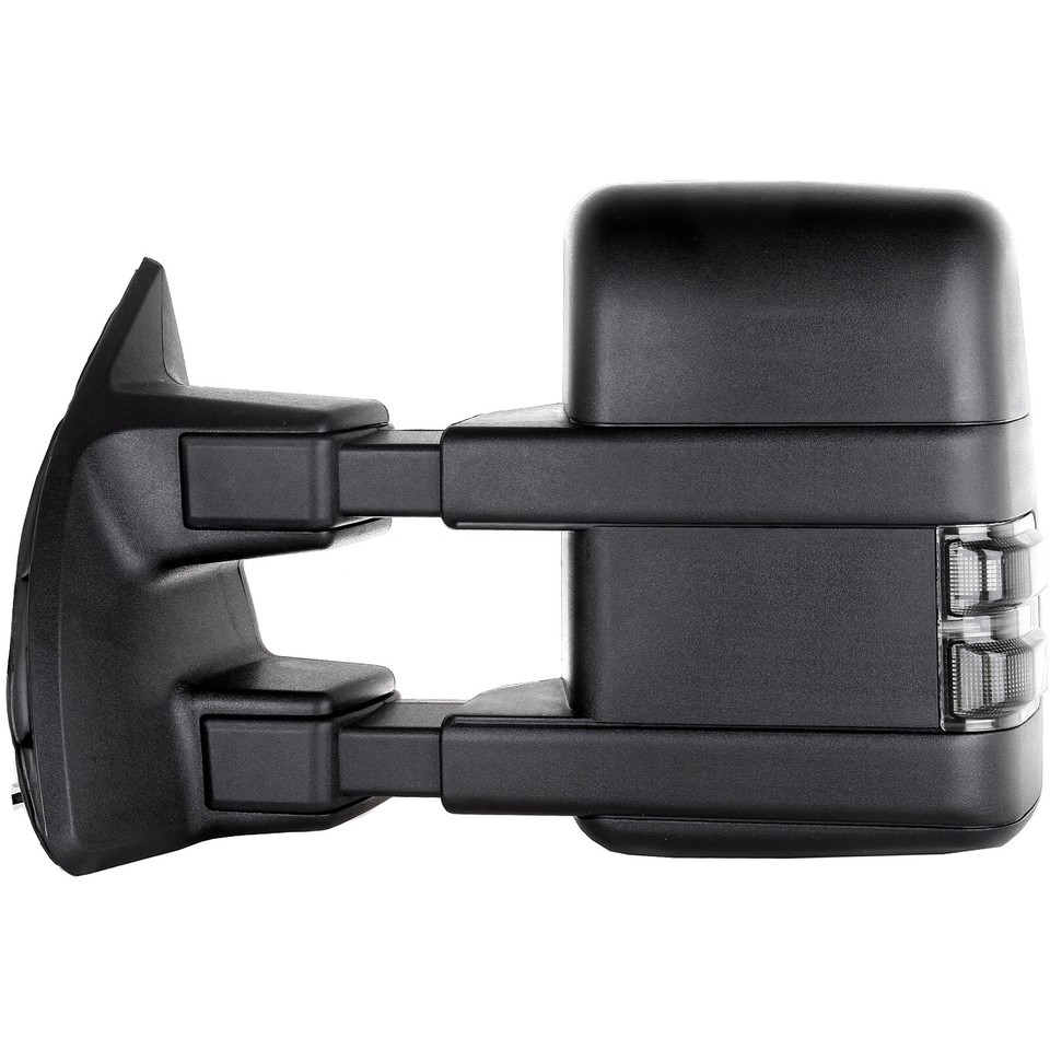 2008-2016 Ford F250 F350 Super Duty Tow Mirrors Pair Power Heated Smoke ...