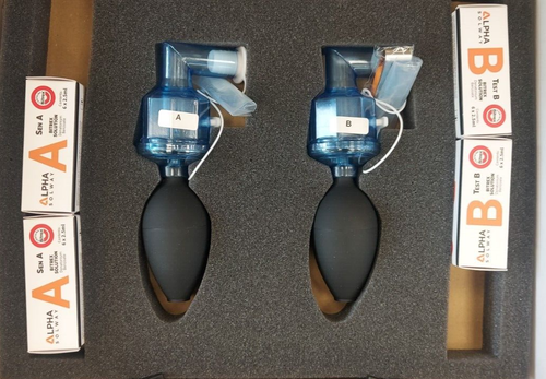 Alpha Solway Face Fit Test Kit with packed case box | eBay UK