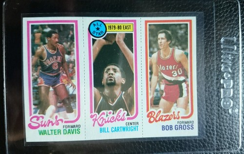 1980 TOPPS PANEL BILL CARTWRIGHT ROOKIE YEAR NEW YORK KNICKS PACK FRESH ...