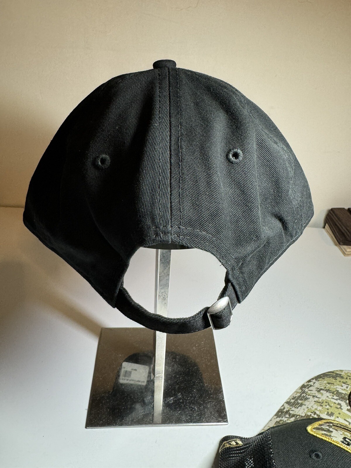 Carolina Panthers New Era 9Twenty Hat Keep Pounding Adjustable Strap Black Cap | eBay