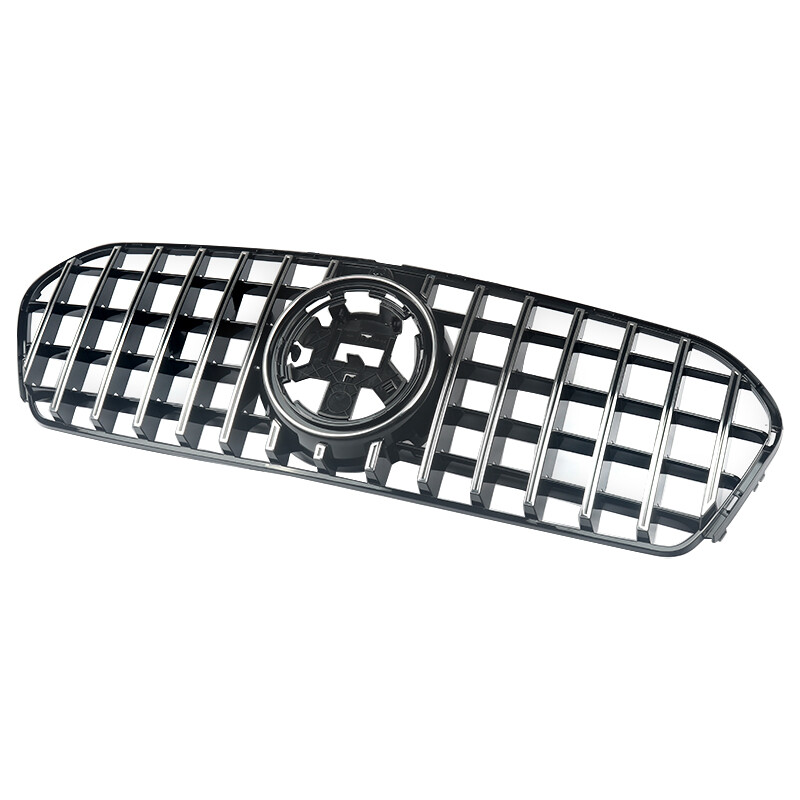 Chrome+Black Front Grill New For Mercedes Benz W167 GLE350 GLE53 2019 ...