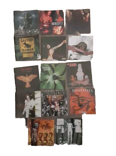 Lot Of 14 CD Insert Covers | eBay
