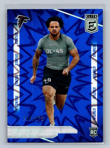 2024 Donruss Elite Bralen Trice Status Explosion #/875 Rookie #120 | eBay