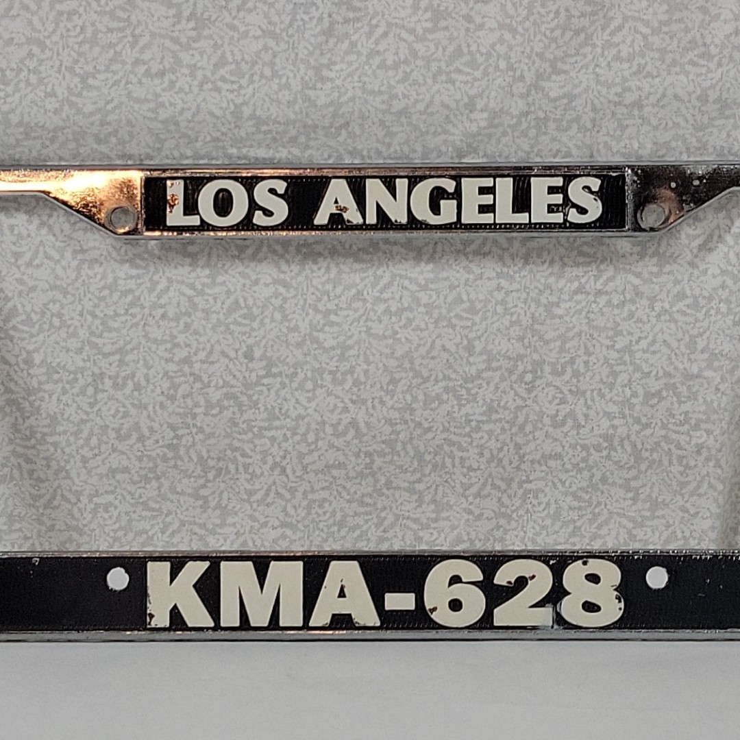 Vintage Los Angeles County Sheriff KMA-628 California LASD License ...
