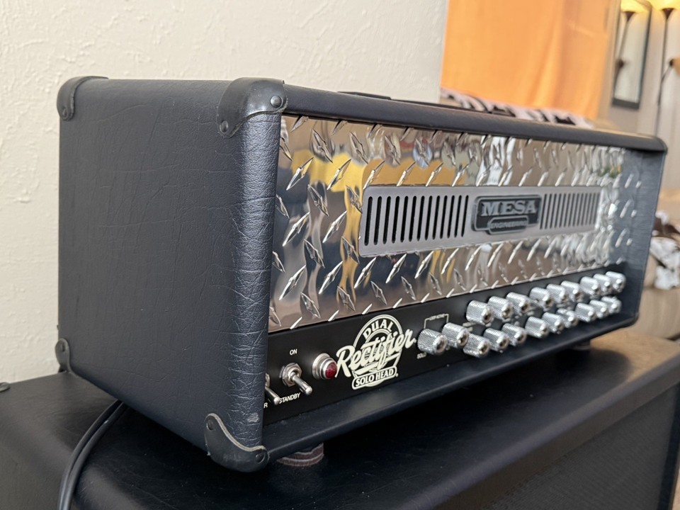 2004 Mesa-Boogie Dual Rectifier SOLO HEAD / NEW TUBES & FOOTSWITCH | eBay
