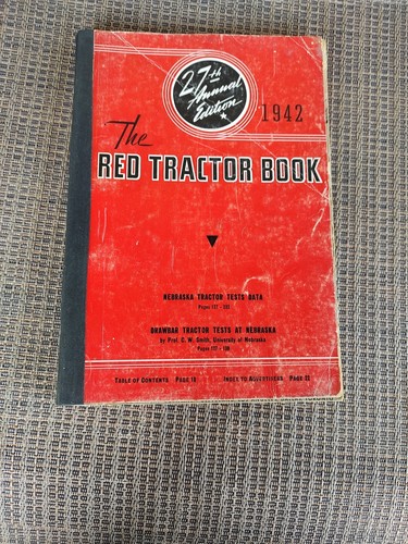 27Th Annual Edition 1942 The Red Tractor Book | eBay