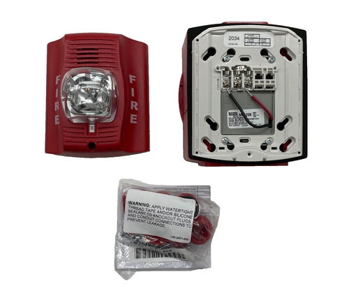 System Sensor P2RHK-120 Outdoor 120V Selectable Output Horn Strobe ...