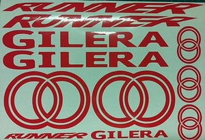 Gilera Runner new shape SP style Decals/Stickers ALL COLOURS AVAILABLE ...