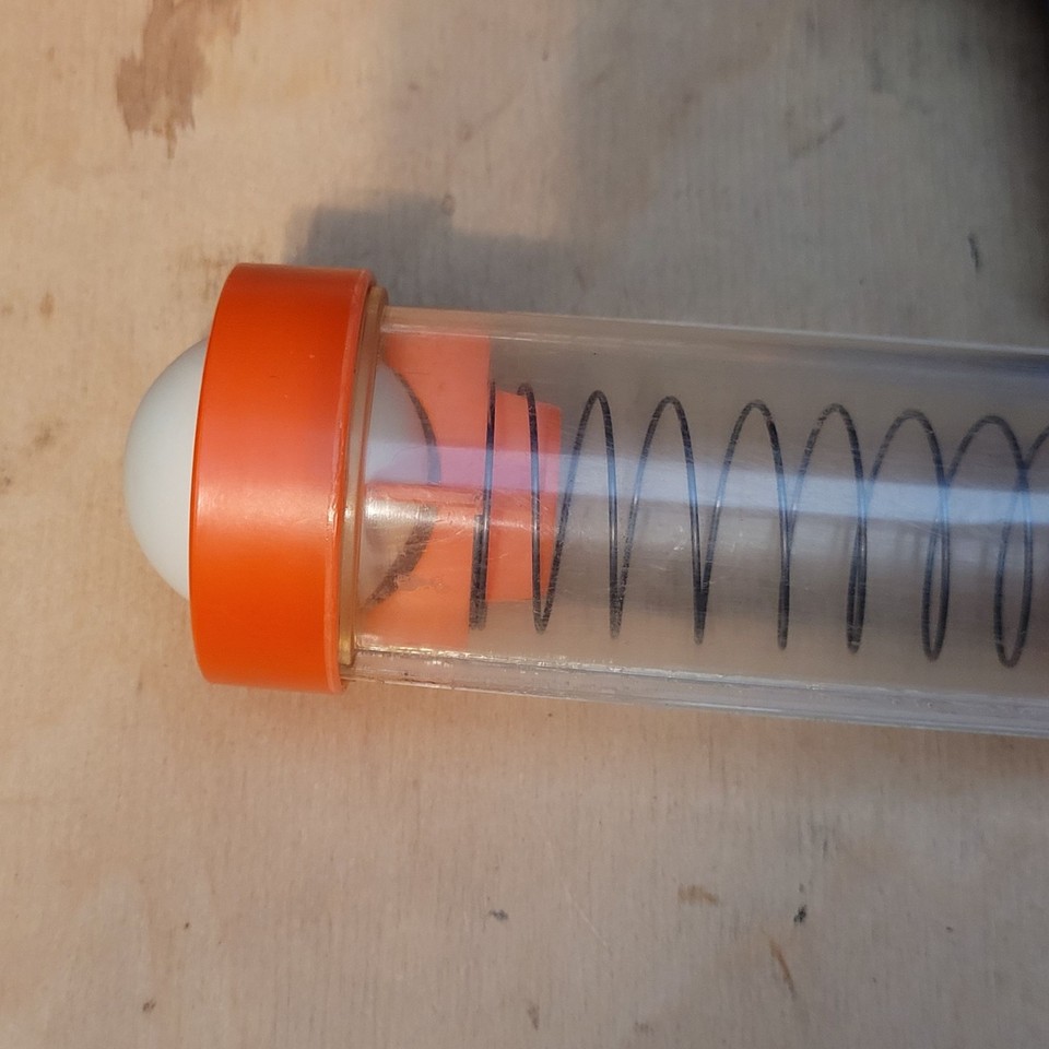 Vintage Power Bow Ping Pong Shooter Single Shot Blue Plastic 1970s 80s ...