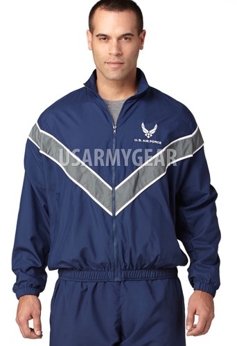 USAF Air Force AF Physical Fitness Training PT Windbraker Jacket ...