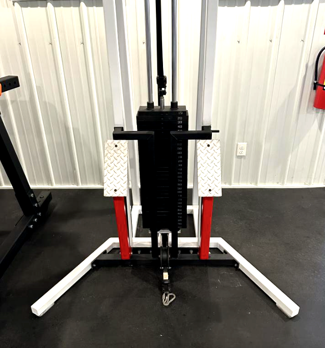Power Lift | Low Row Tower w/ 300lbs Weight Stack | eBay