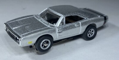 Round 2 Ho Scale Dodge Charger HO Slot Car Silver & Black 2006 | eBay