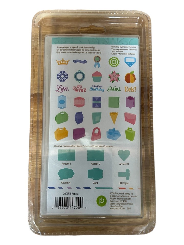 New Cricut Cartridges Unlinked in Clamshell - Buy 4 get 1 free | eBay