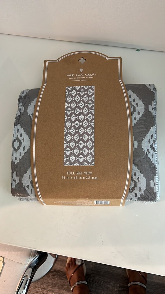 Yoga And Fitness Foldable Mat - Oak and Reed - 24 in × 68 in x 2.5 mm ...