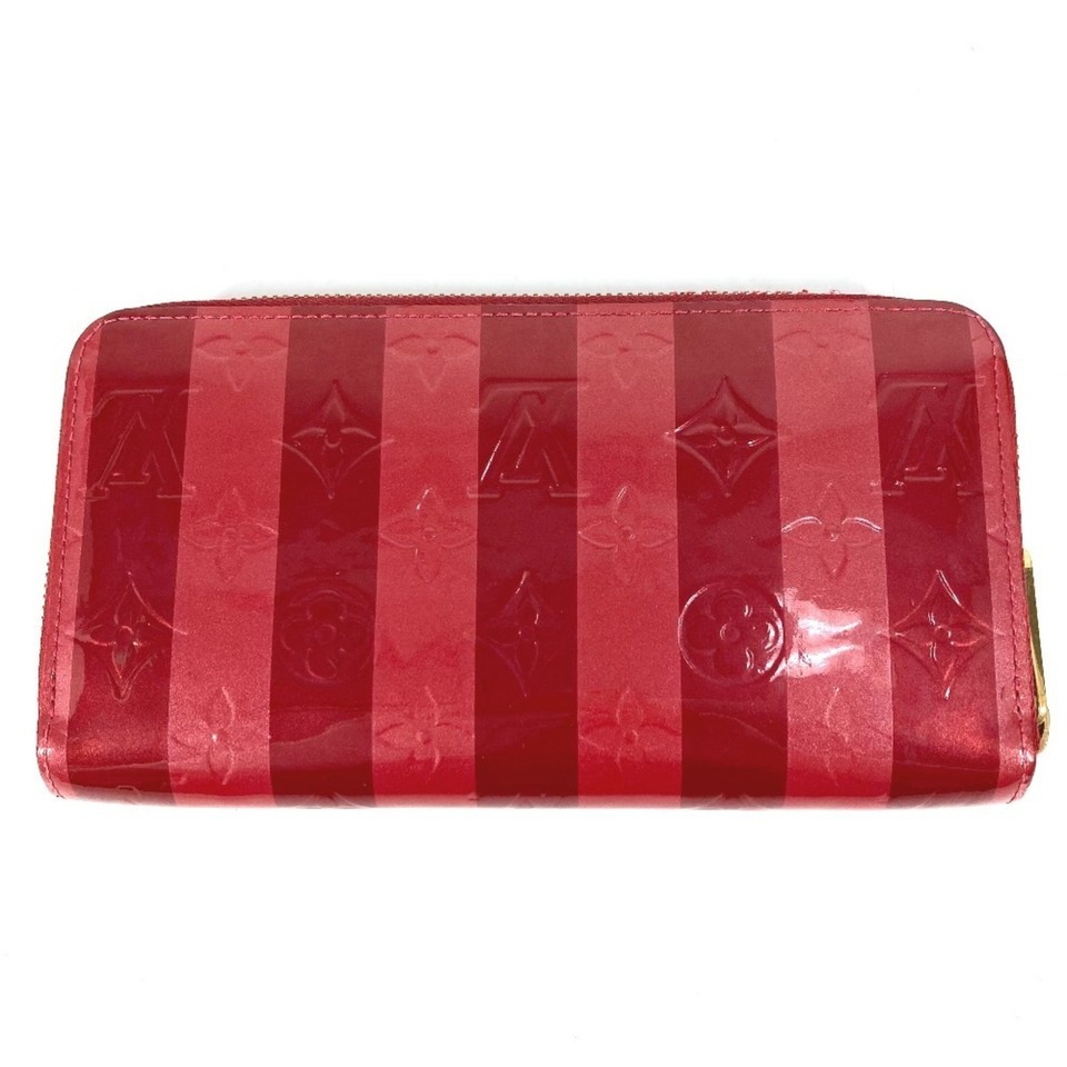 LOUIS VUITTON M91718 Monogram Rayeur Vernis Zippy Wallet, Long Wallet ...