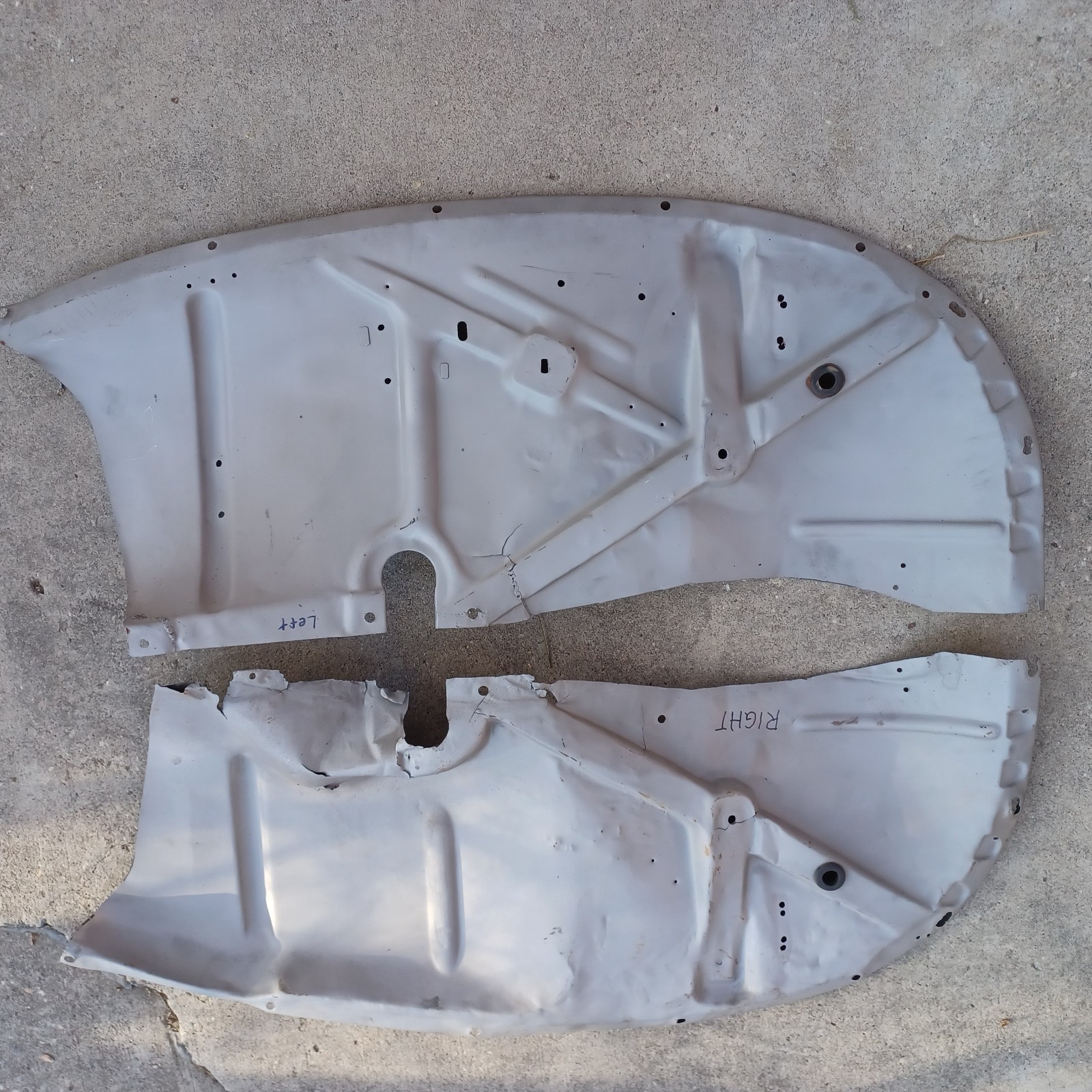 Inner Fender Panels Orig 1940/41 Ford 1/2 Ton Pickup | eBay