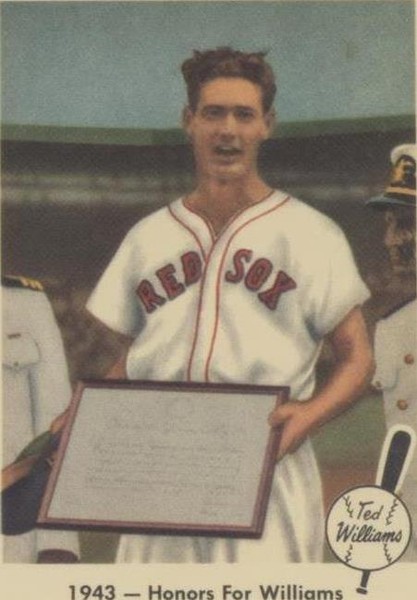 2004 Fleer National Pastime - 1959 Ted Williams Reprints #21 Ted ...