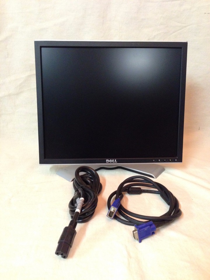 Dell 17 17" LCD 17 inch Monitor P1708fpt P1707fpt VGA DVI computer call ...