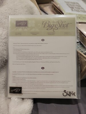 BRAND NEW - Stampin' Up Sizzix Big Shot ROSE GARDEN Thinlits Dies # 140619 | eBay