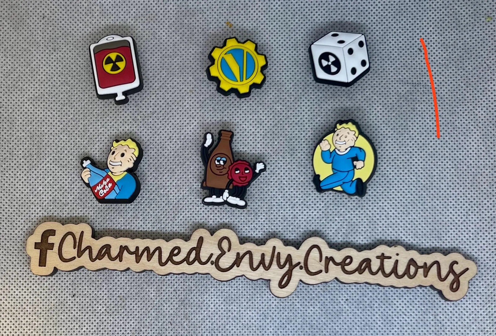 Fallout Shoe Charms 1 - 6 Pack Plus Bonus | eBay