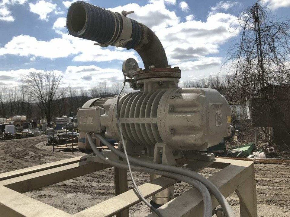 Leybold RUVAC WS1001 Rotary Lobe Vacuum Pump / Blower 5.4/6.0HP 589 ...