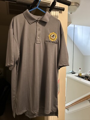 NEW NWT Federal Bureau Of Prisons FCC BUTNER CNT Polo Shirt | eBay