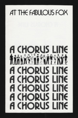 Bebe Neuwirth (Debut) "A CHORUS LINE" Michael Bennett 1979 Atlanta ...