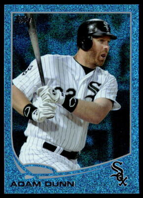 Adam Dunn 2013 Topps #647 Blue Slate Sparkle Wrapper Redemption | eBay