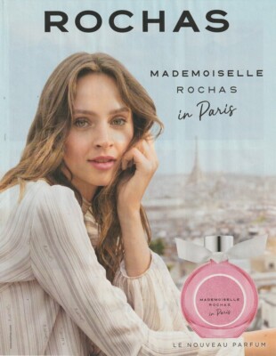 Publicité papier - advertising paper - Mademoiselle Rochas In Paris de ...