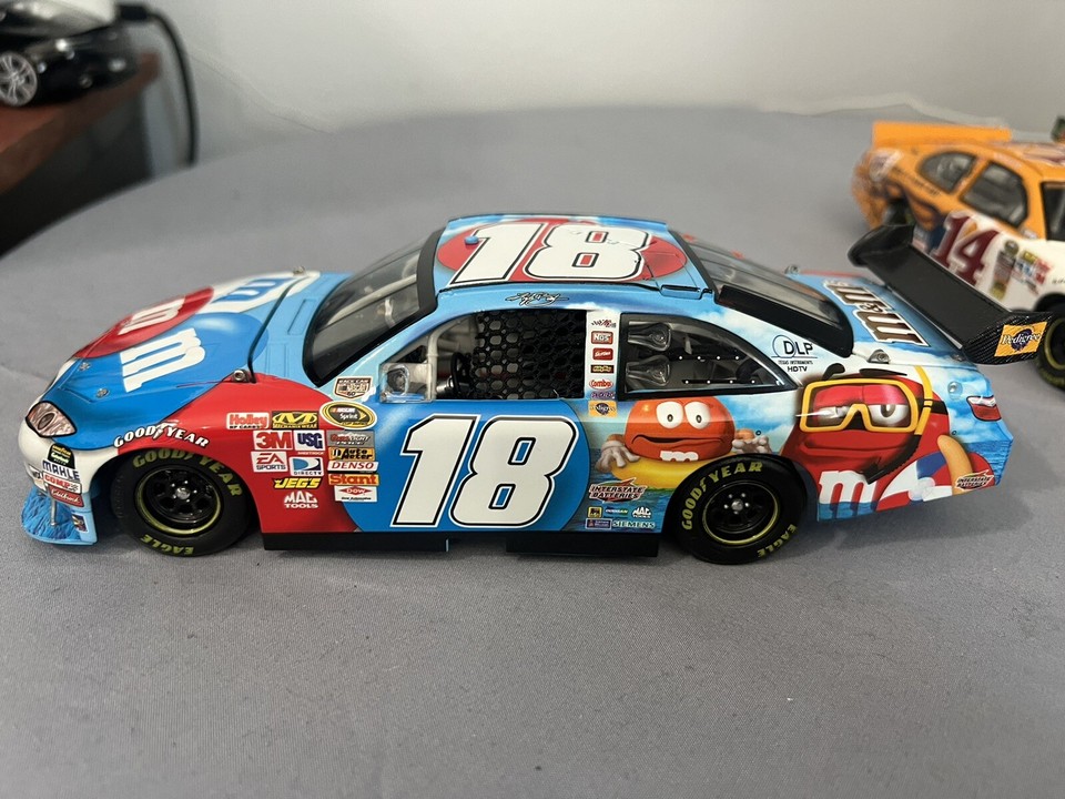 2008 Action Kyle Busch #18 M&M's Red White and Blue Summer Fun Toyota 1 ...