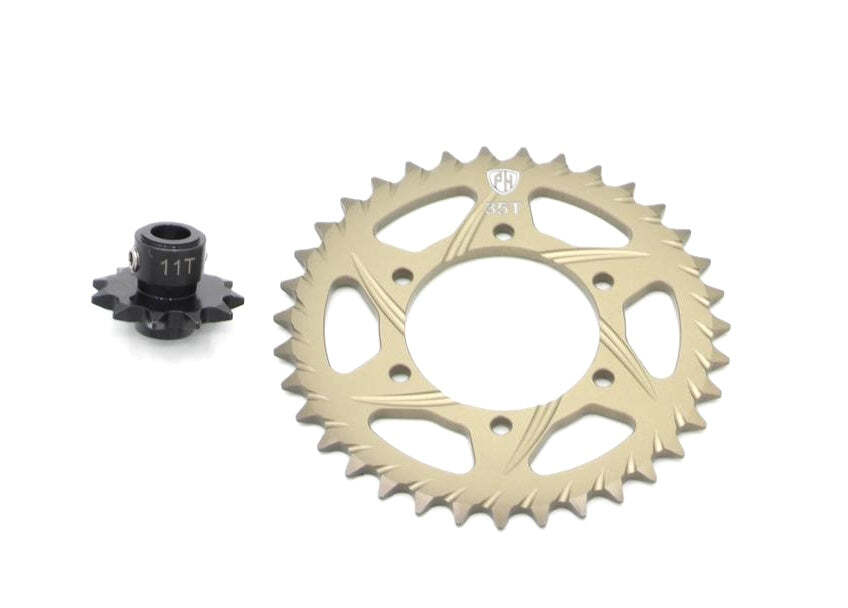 Powerhobby Losi Promoto MX Aluminum Speed Run Sprocket Set | eBay