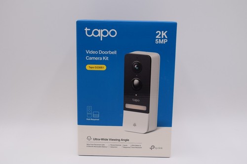 Tapo TP-Link Smart Video Doorbell Camera, Battery Powered Chime ...