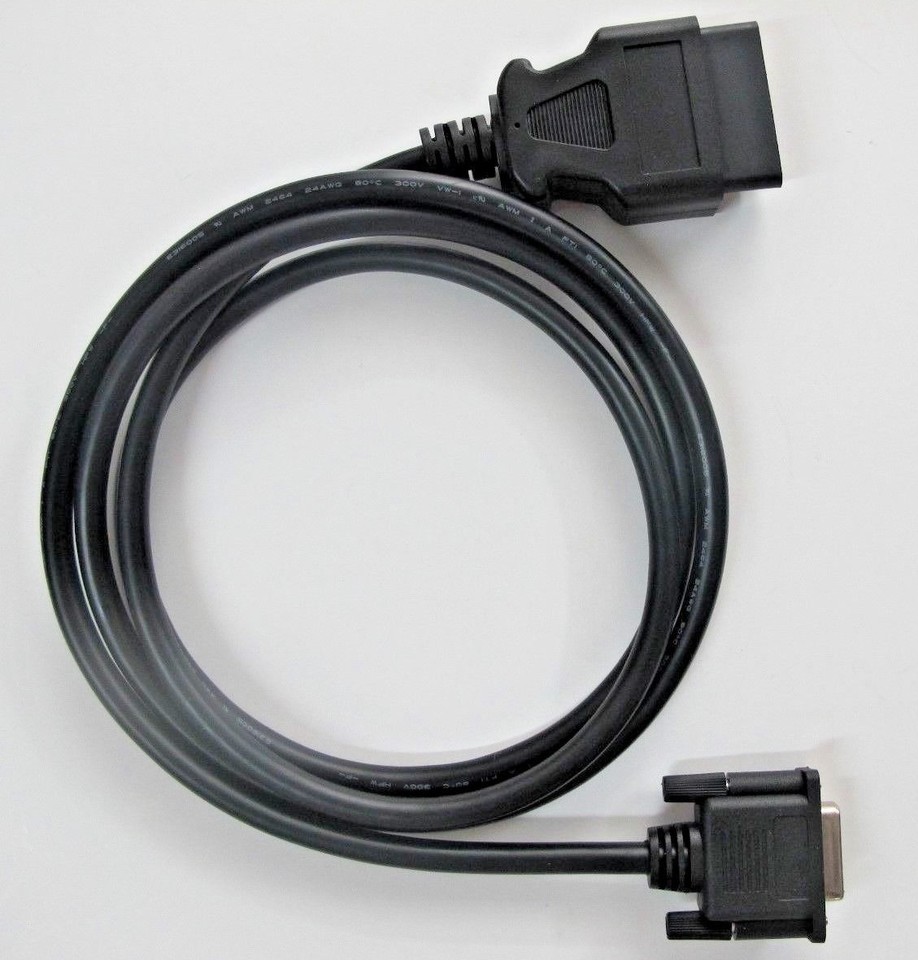 NEW OBD2 OBDII Cable & AC Adapter for OTC 3896 Evolve & BOSCH MRST ...