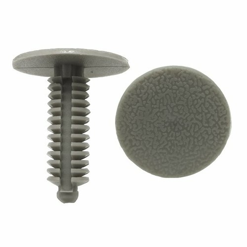 80 Fit 9/32" Hole Plastic Rivet X-Mas Tree Fastener Push Type Clip ...