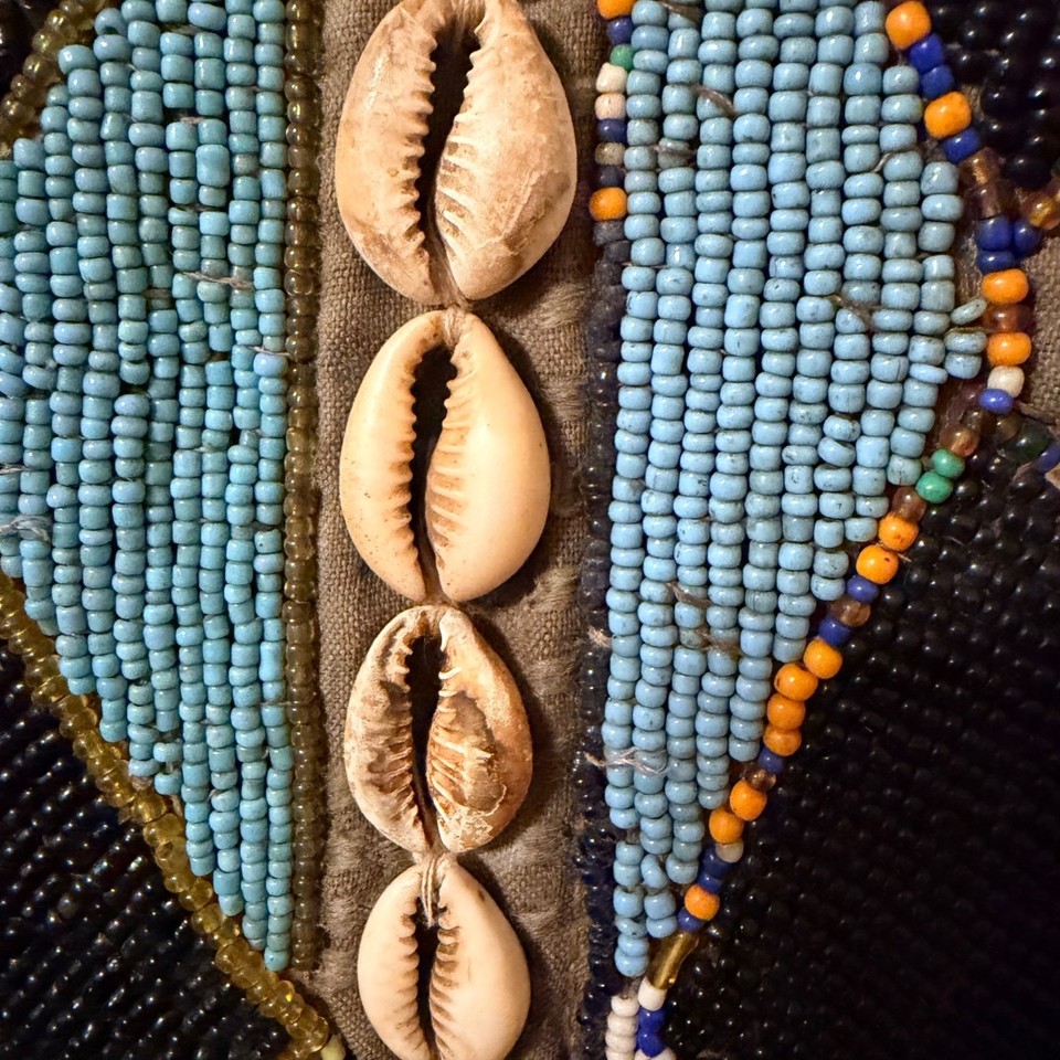 Yoruba Diviners Crocodile Belt Ifá Orisha Ceremonial Beaded Sash ...