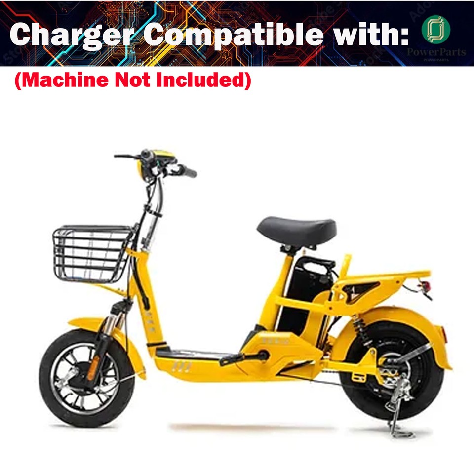 Smart Power Cord Charger For FLY EBIKE FLY 2 Electric Bike scooter ...