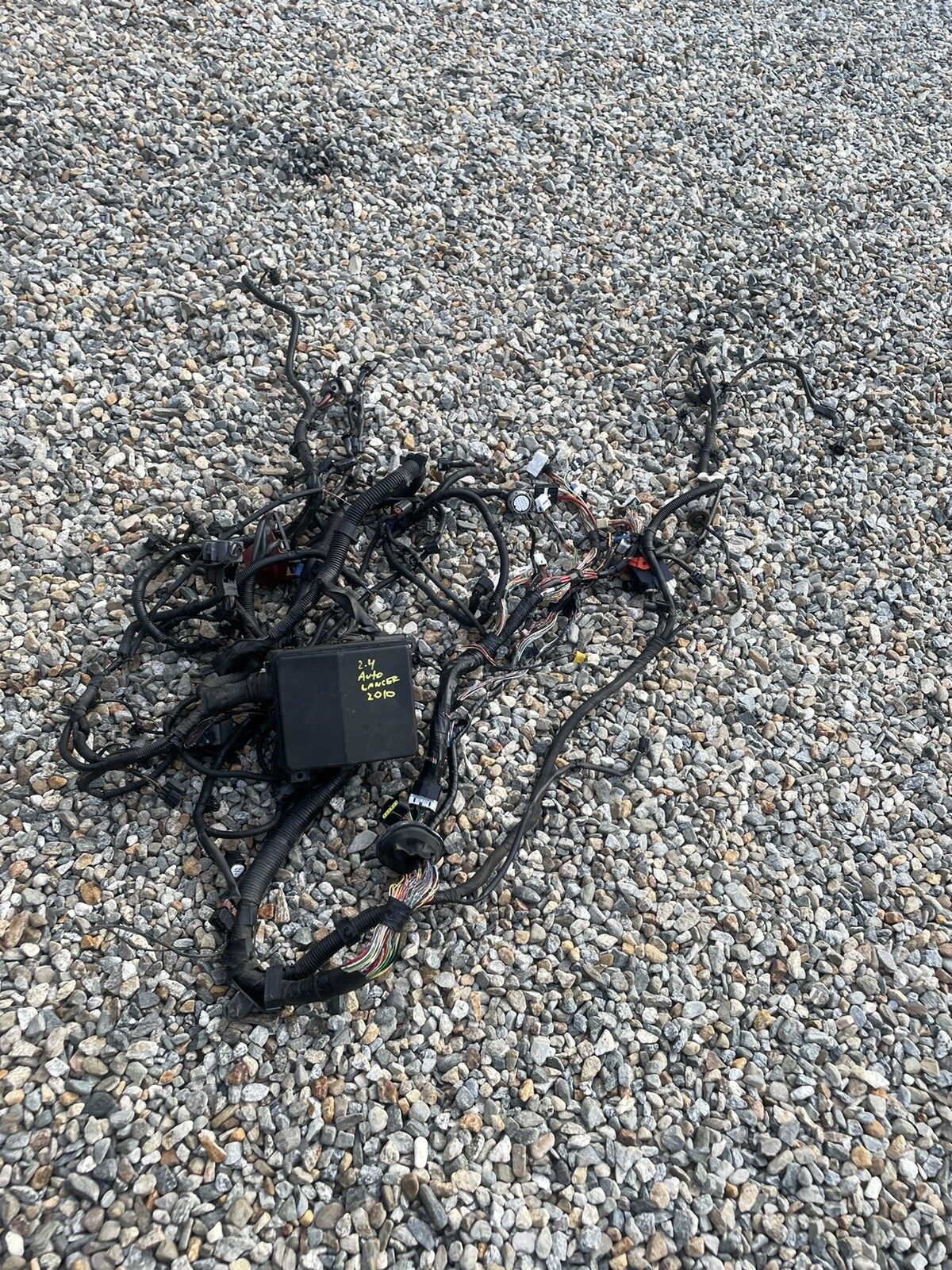 2008 08 Mitsubishi Lancer Engine Bay Wire Wiring Harness w Fuse Box 2 ...