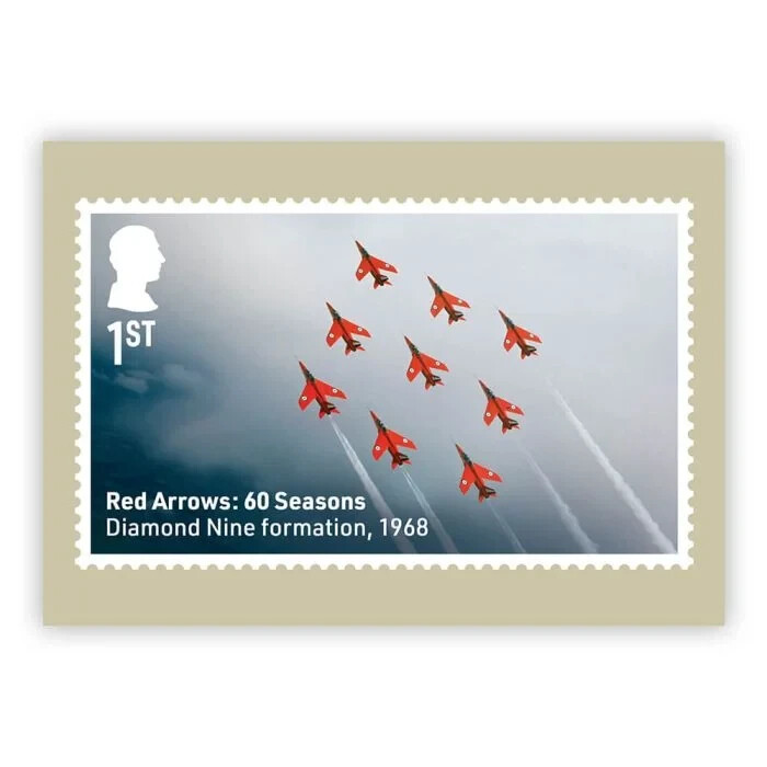 GB 2024 RED ARROWS: 60 SEASONS PHQ Postcards | Grelly UK
