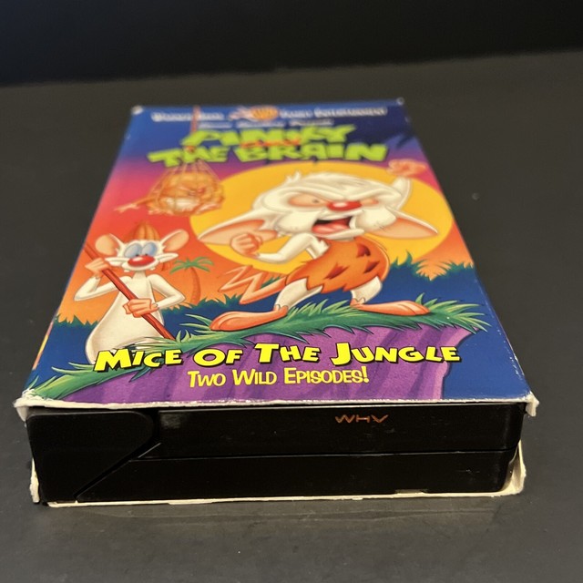 Animaniacs - Pinky the Brain: Mice of the Jungle (VHS, 1997) for sale ...