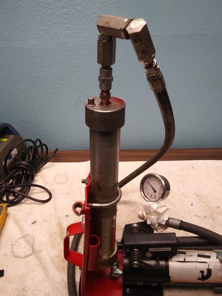 VAL-TEX Viper Manual Lubrication Gun Oilfield Valve Packing Grease Gun ...