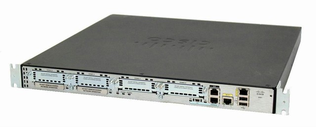 Cisco 2901 CISCO2901/K9 Integrated Services Router 512 DRAM / 256 Flash ...