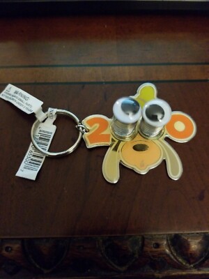 VINTAGE Walt Disney 2000 Keychain Goofy Millenium Spring Loaded Eyes | eBay