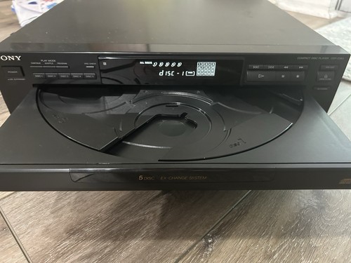 Sony CDP-C365 5 Disc Carousel CD Player HD Linear Converter With Remote | eBay