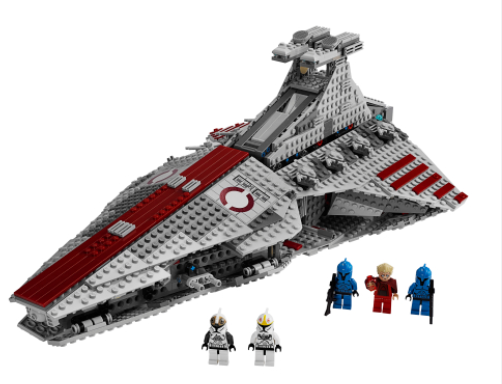 Lego: Star Wars: Venator Class Republic Attack Cruiser (8039) w/Instr ...