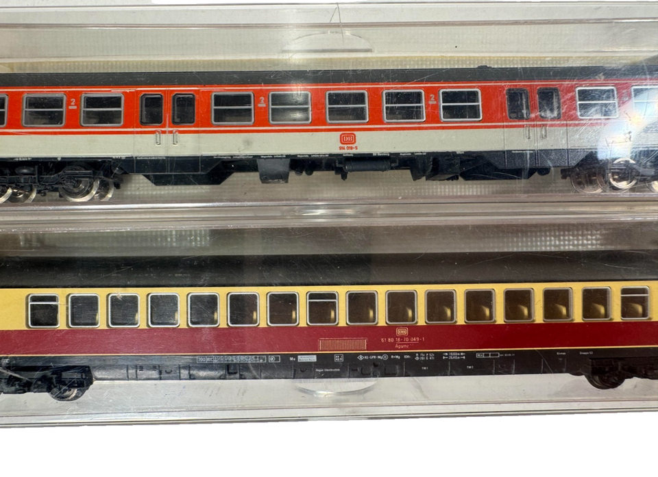 Rake of 2 Fleischmann Coaches 7432 & 8160 N gauge Boxed | eBay UK