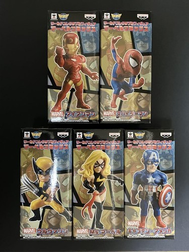 World Collectible Figure Marvel Comics 5 Types In Total | eBay