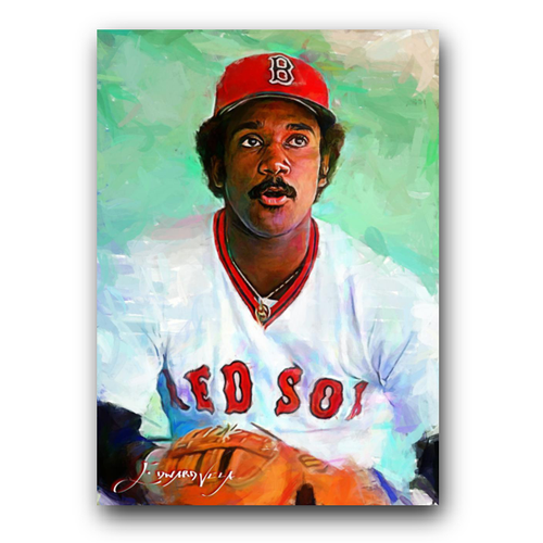 Jim Rice #6 Art Card Limited 38/50 Edward Vela Signed (Boston Red Sox ...