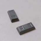Lego x2 Silver Gray 1x2 Ingot Bars, Minifigure Utensil, 99563 (028-348 ...